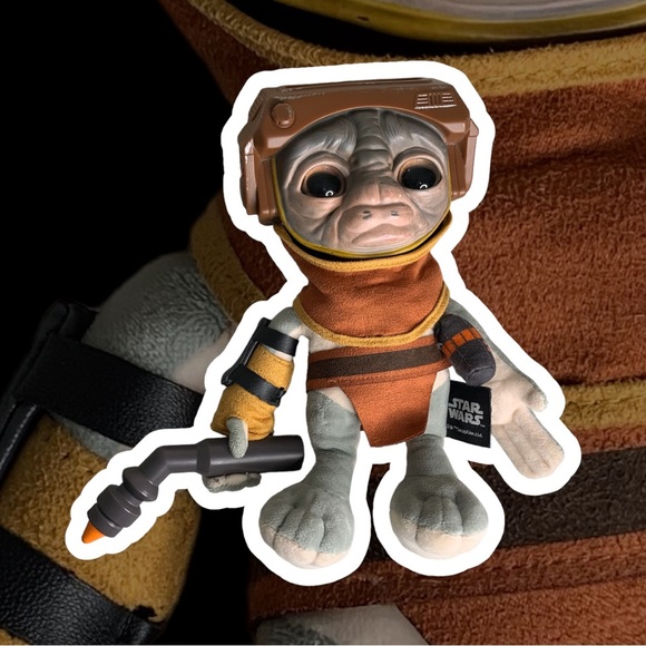 Mattel | Toys | Mattel Star Wars Babu Frik Plush Does Not Talk Doll ...